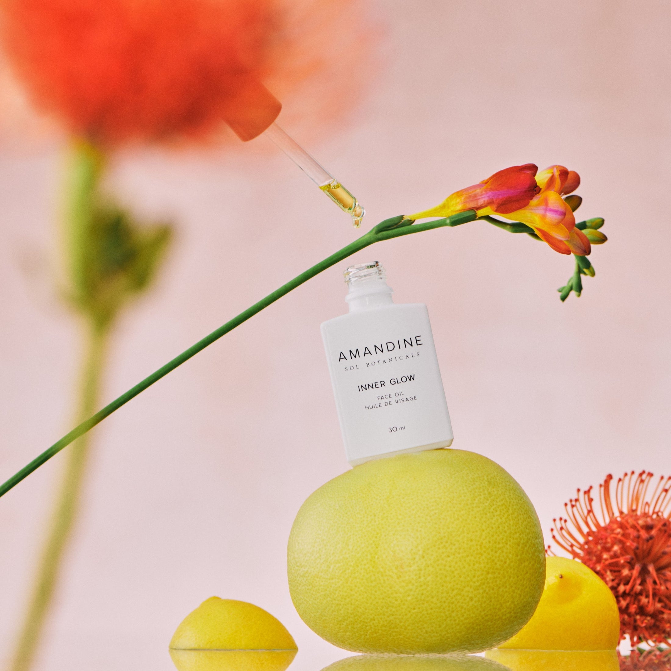 Inner Glow Multi-Correctional Face Oil – Amandine Sol Botanicals